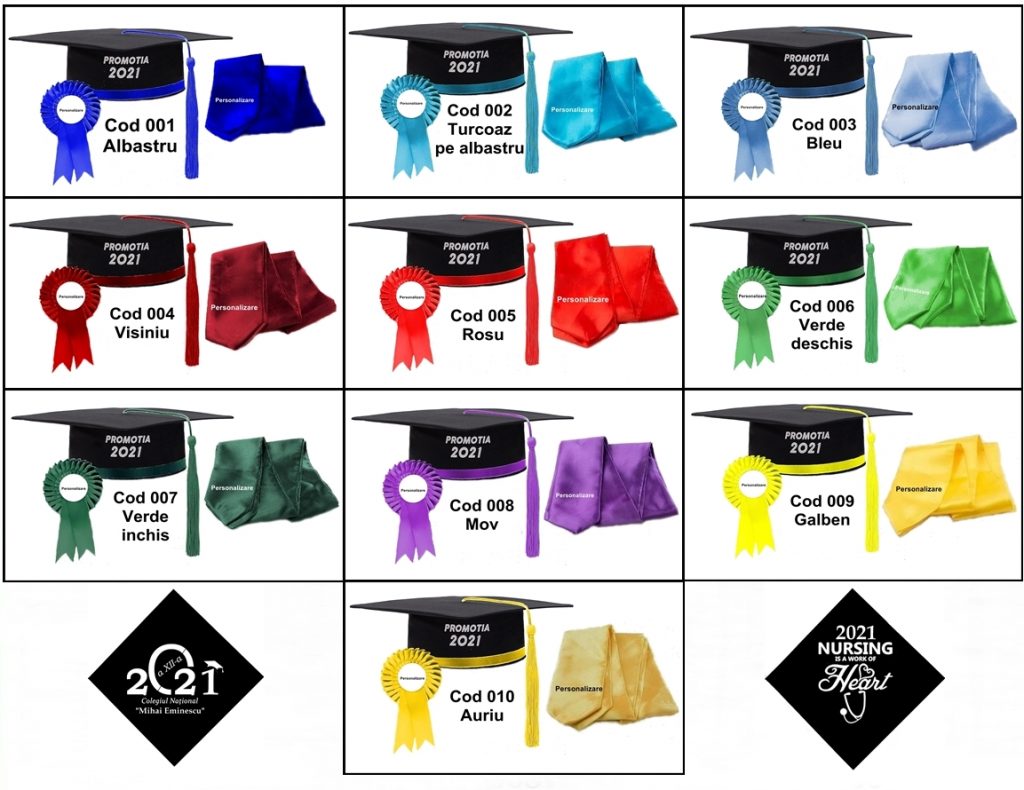 Inchirieri robe absolvire festivitati - vanzari robe, toci si esarfe